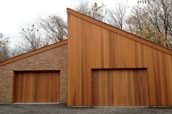 How to install wood panels on garage doors | Customized garage doors